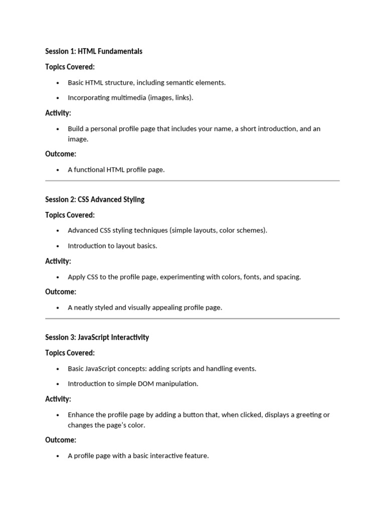 Milestone Plan Sss | PDF