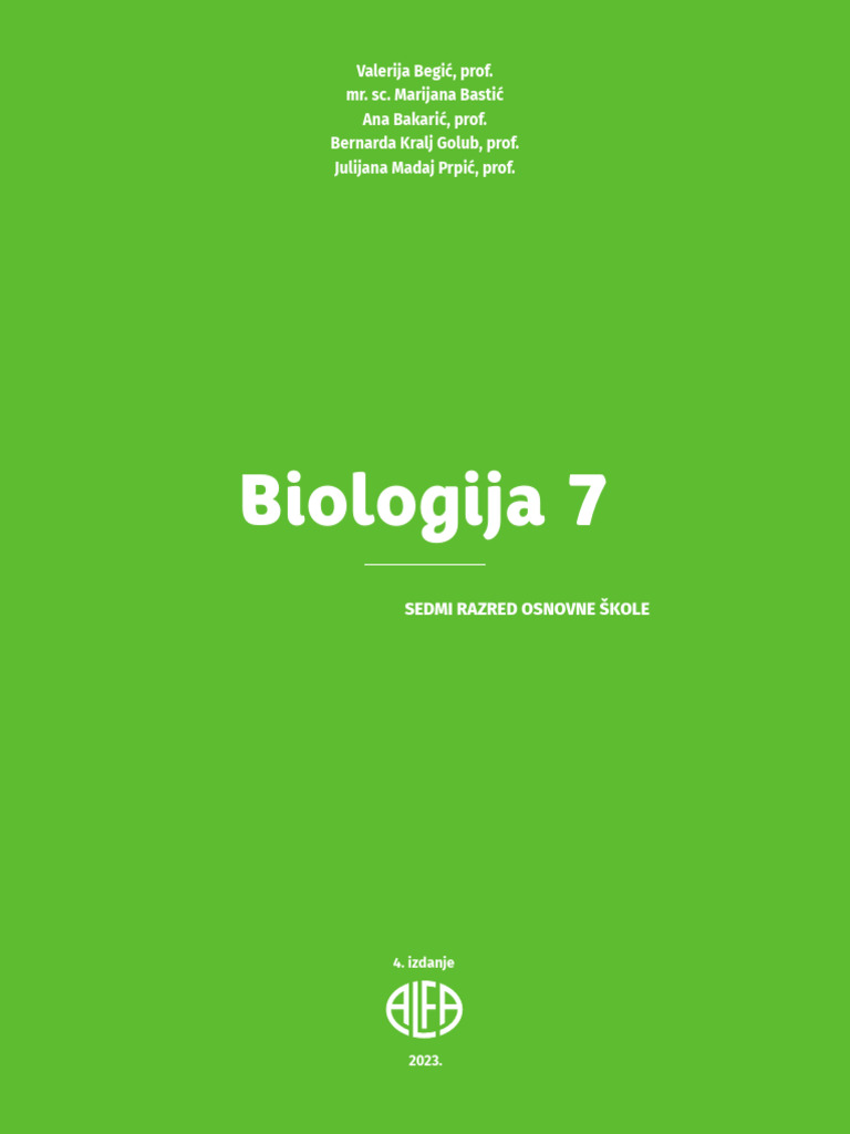 Stranice - Biologija 7 - Udzbenik-KB | PDF
