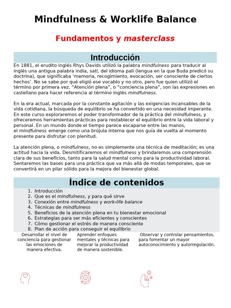 Mindfulness | PDF | Atención plena | Meditación