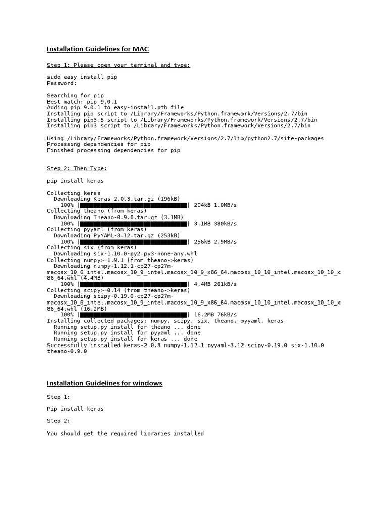 Installation-Guidelines | PDF