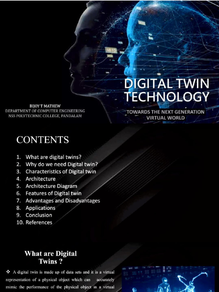 Digital Twin Technology | PDF | Simulation | 3 D Computer Graphics