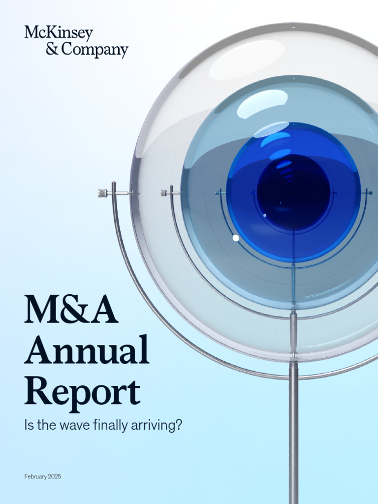 M&A Annual Report 2025: Outlook Ahead | PDF | Mergers And Acquisitions ...