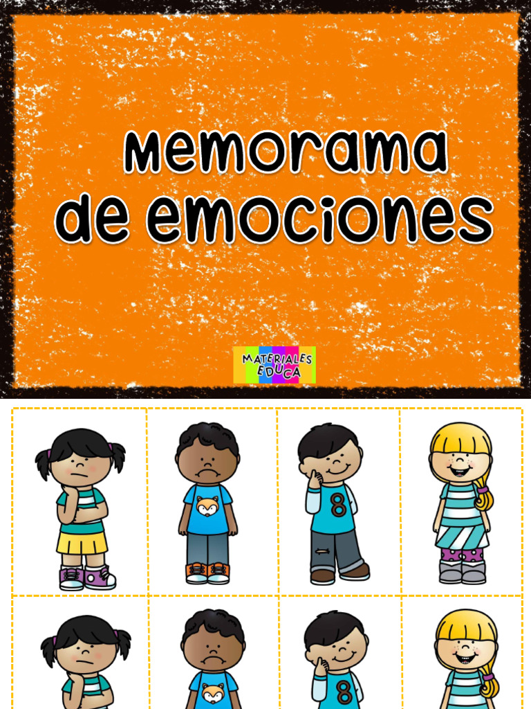 memorama de emociones | PDF