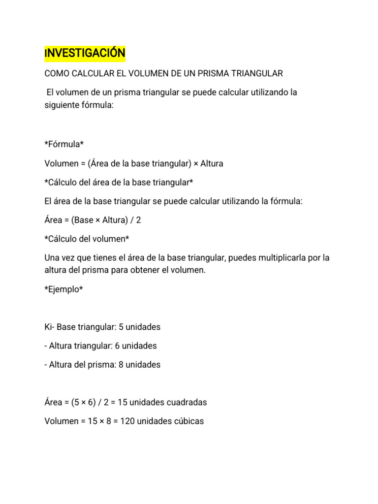 INVESTIGACIÓN Prisma Triangular y Pentagonal | PDF | Politopos