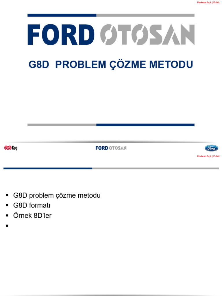 G8D Problem Çözme Metodu-13.01-09.02.2021 | PDF