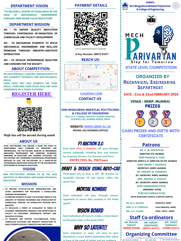 Mechanical Engineering Competition 2025 | PDF | Learning | Engineering