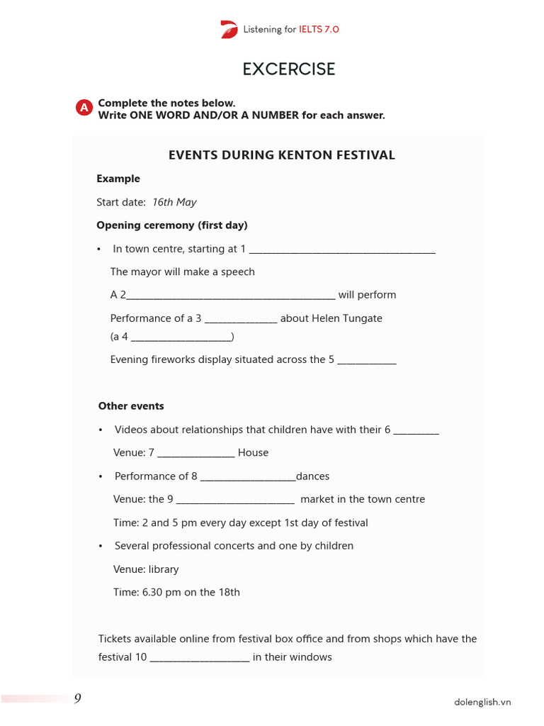 Lesson 2 - Listening - Handout | PDF