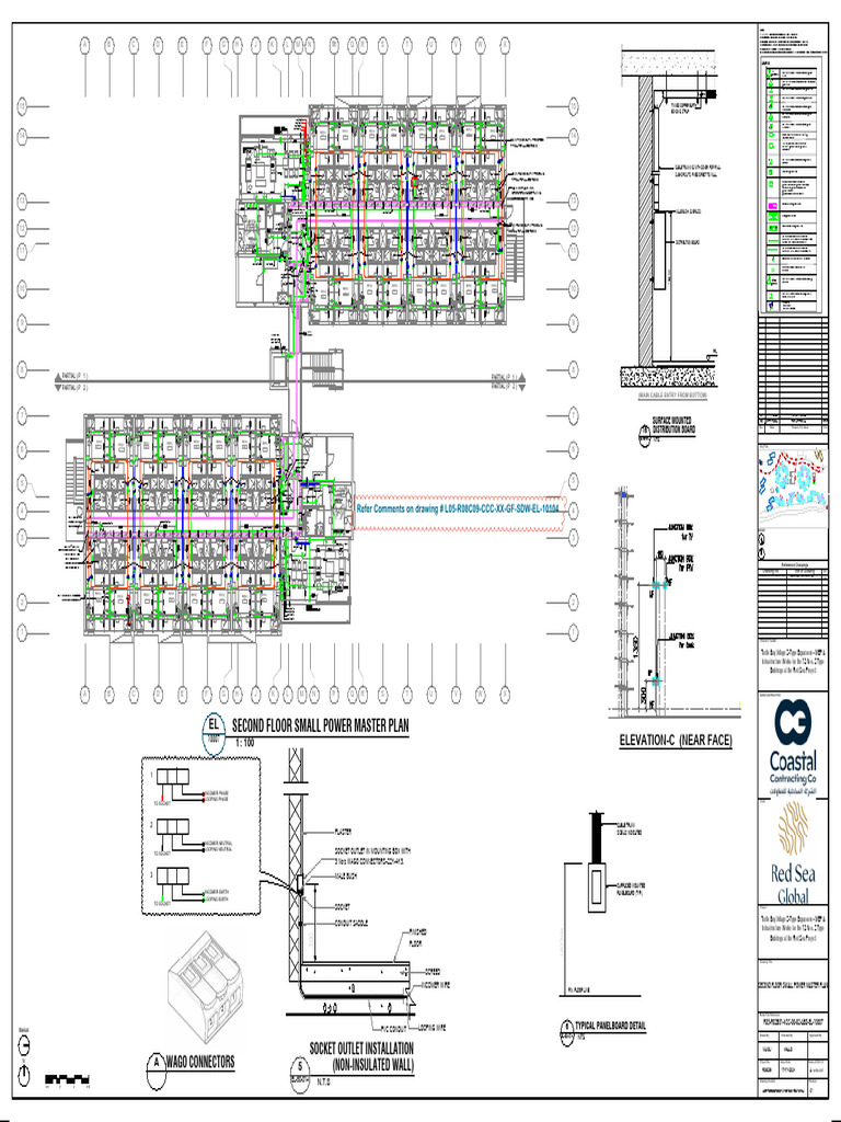 2nd Floor Power Drawing | PDF | Electrical Wiring | Ac Power Plugs And Sockets
