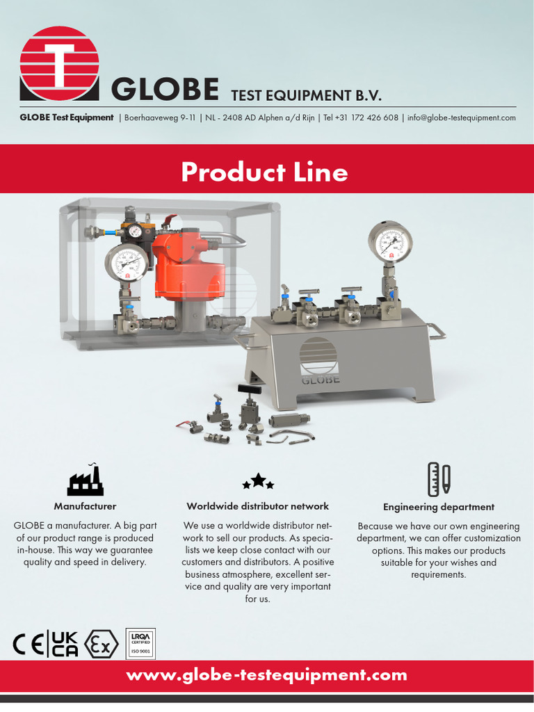 Test Equipment Product Line 2024 Web | PDF | Gases | Energy Technology