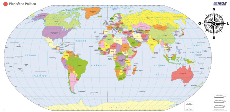 Mapa Mundi Imprimir Final | PDF