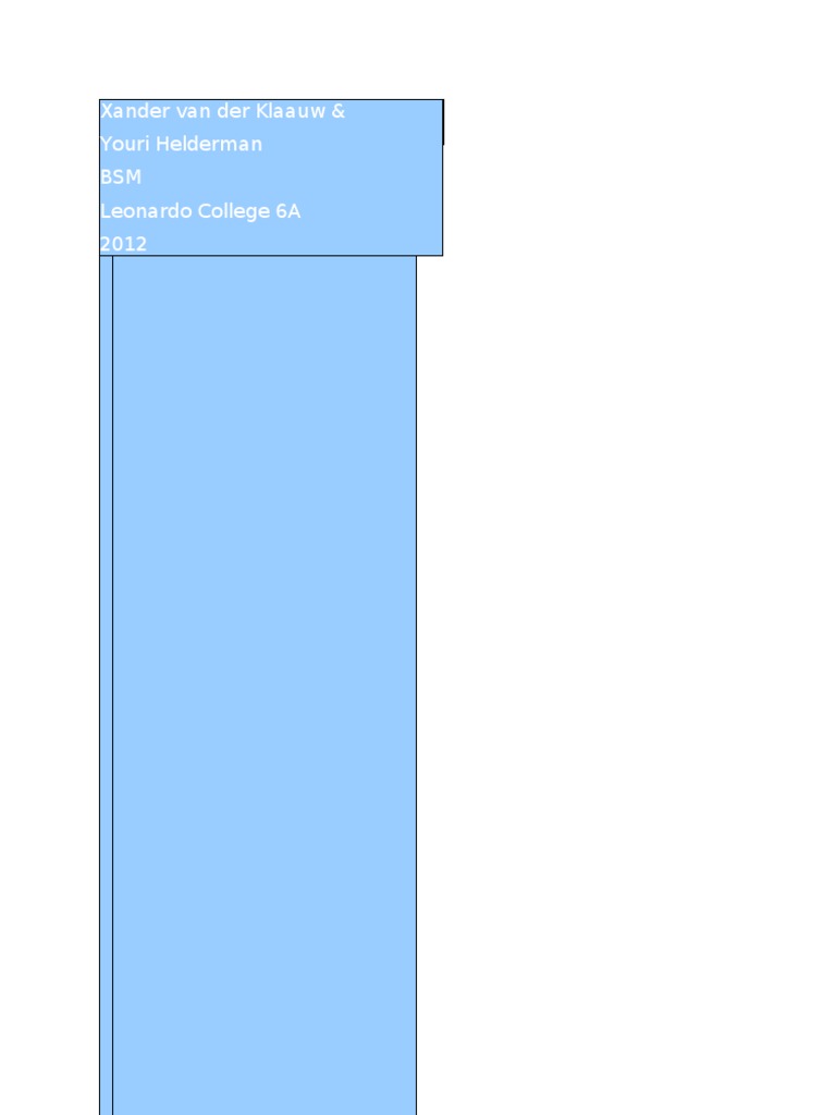 Profielwerkstuk Met Inhouds | PDF
