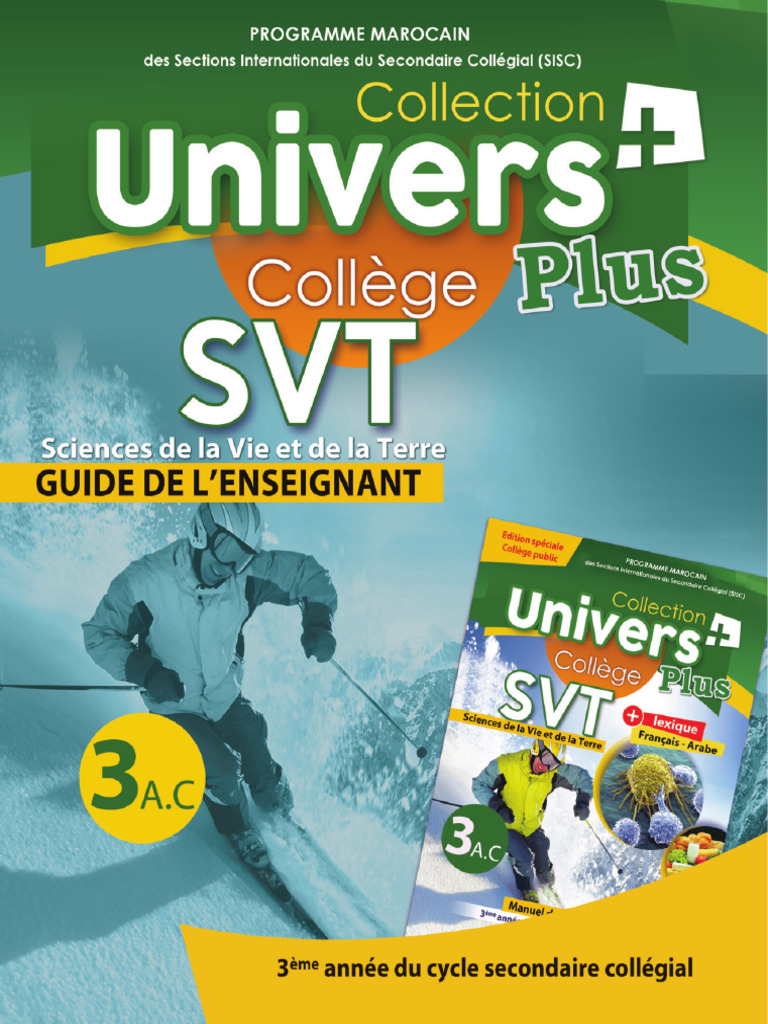 Guide SVT 3ème Cycle Collégial | PDF | Pédagogie | Expérience