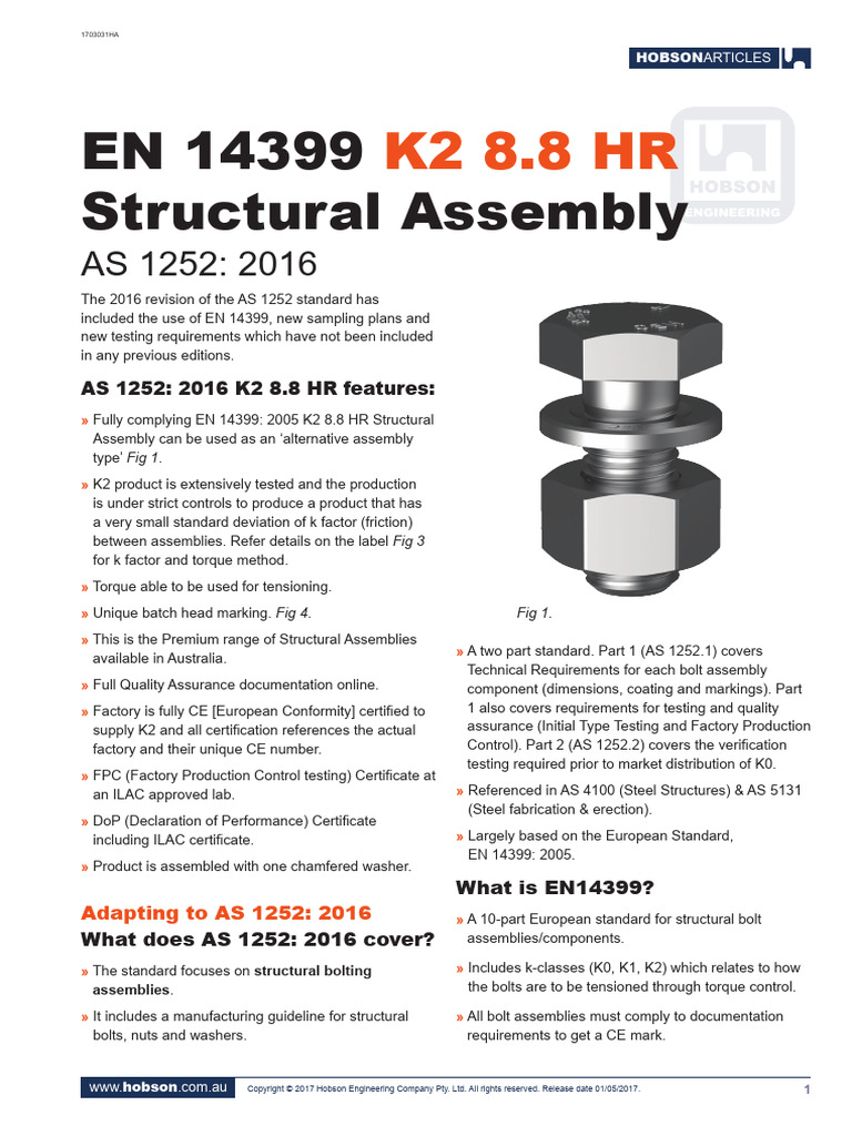 Hobson Article - k2 Structural Assembly | PDF | Mechanical Engineering