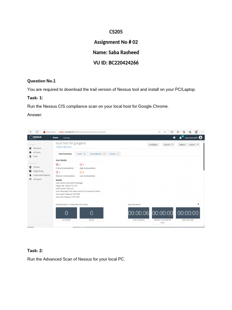 CS205 Assignment 02 | PDF