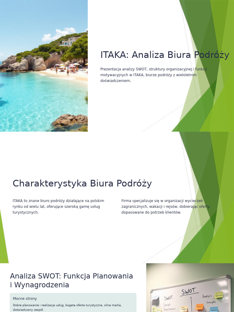 ITAKA Analiza Biura Podrozy | PDF