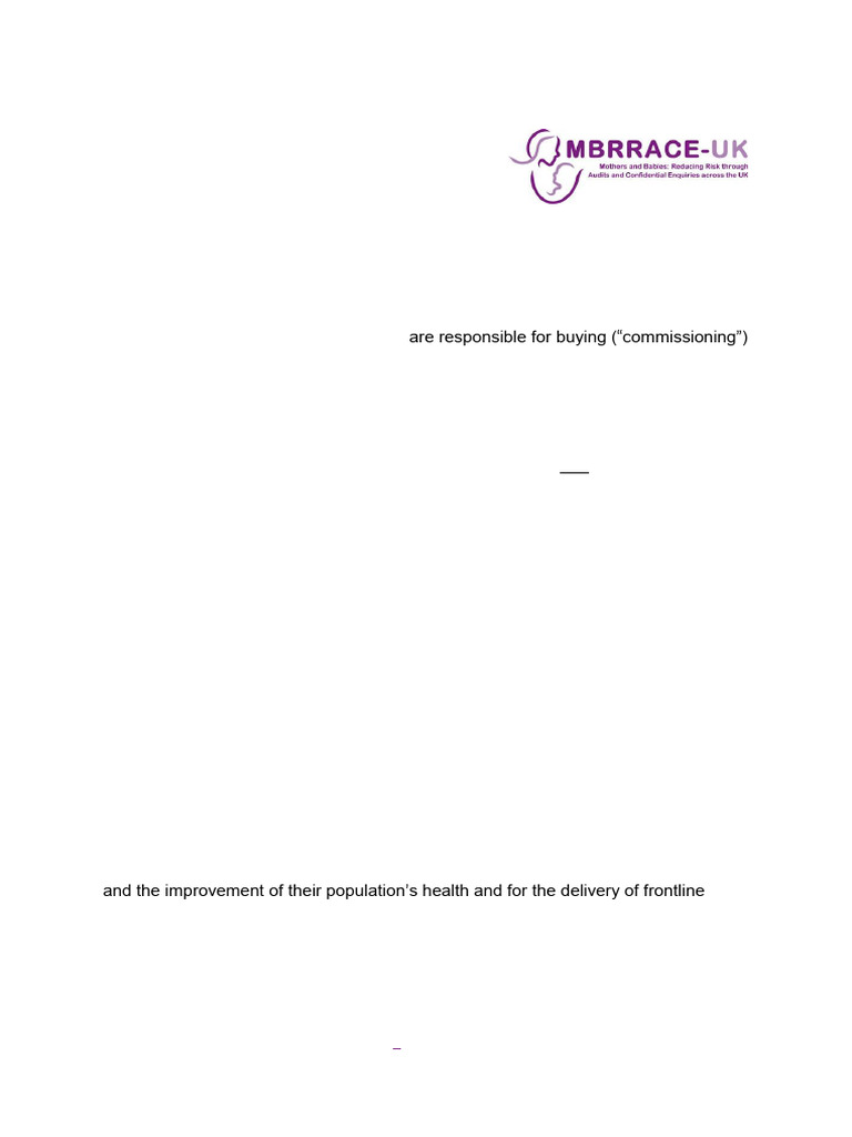 MBRRACE UK PMS Report 2014 Definitions of Terms | PDF | Miscarriage ...