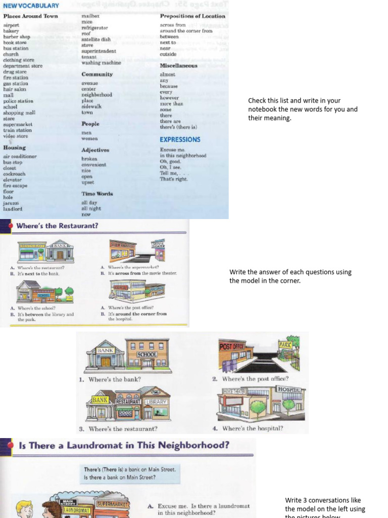 Vocabulary and Conversation Practice Guide | PDF