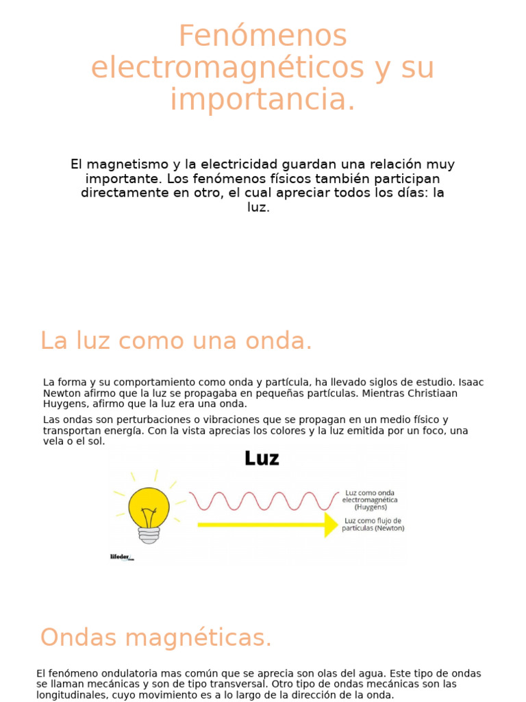 Fenomenos Electromagneticos | PDF