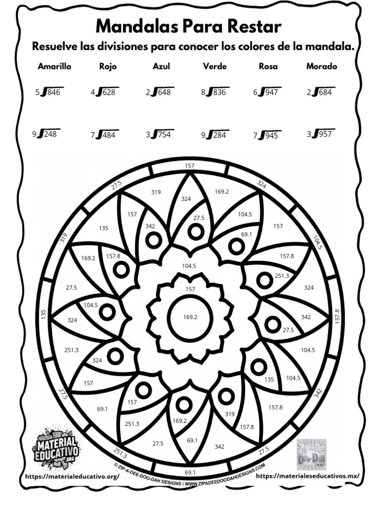 Mandalas Divisiones ME | PDF