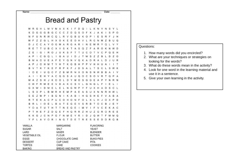 Word Search | PDF
