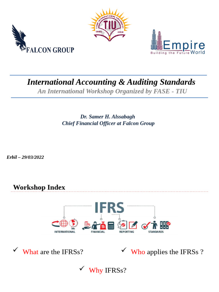 IFRS Workshop by FASE-TIU | PDF | International Financial Reporting ...