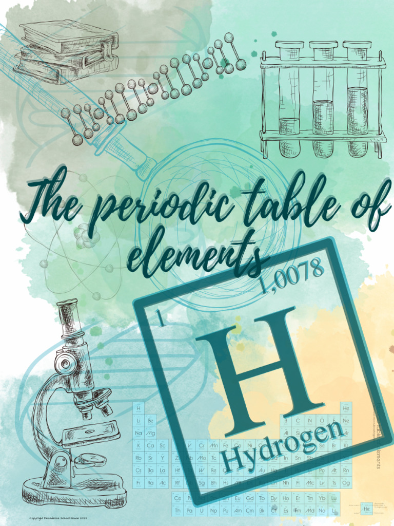 HydrogenThePeriodicTableLessonReadingActivityWorksheets 1 | PDF