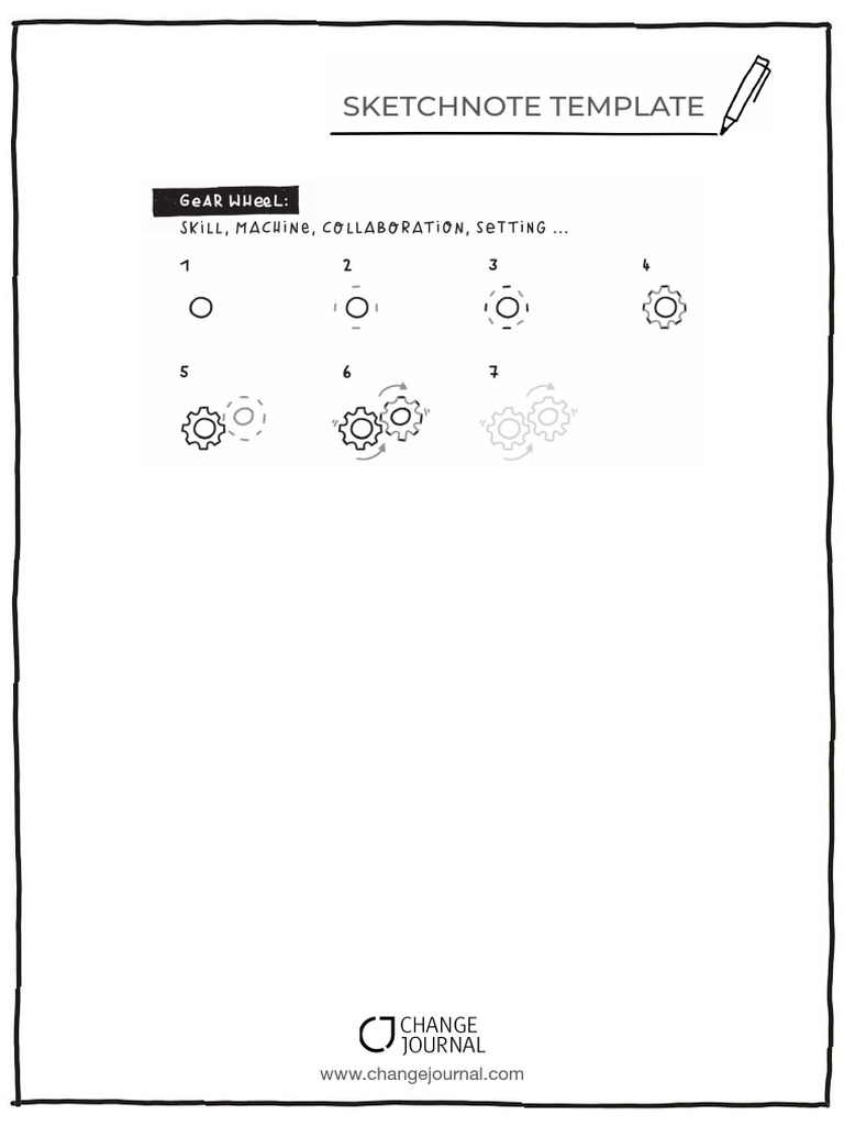 Sketchnote Journal - Templates - English | PDF