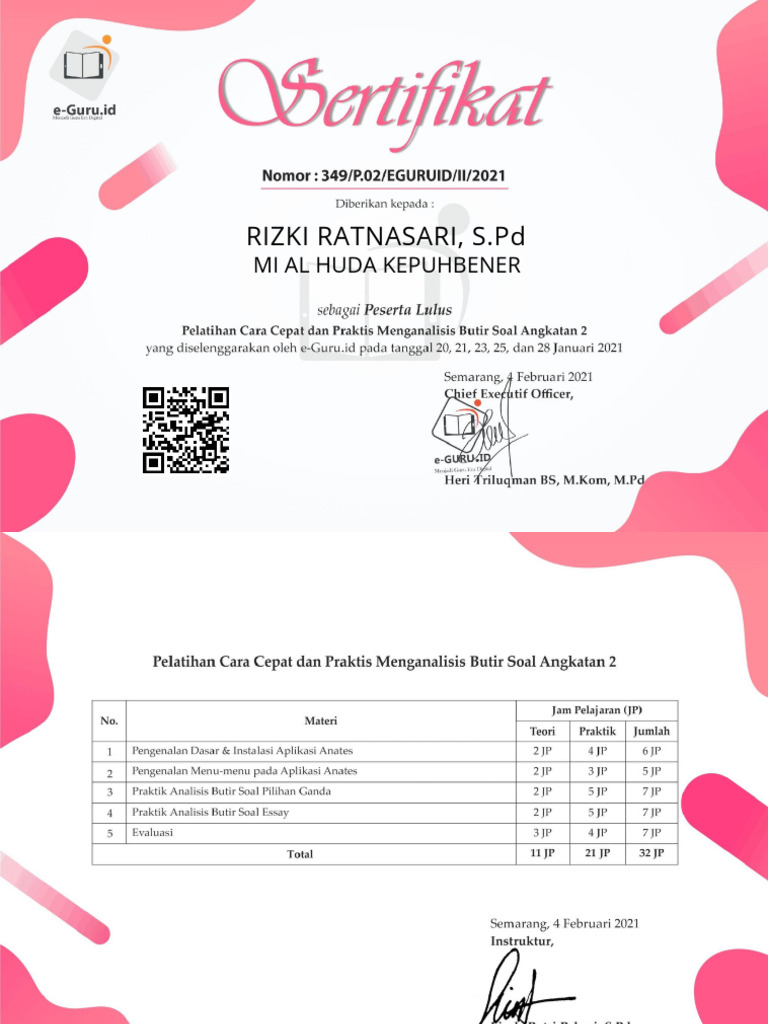 RIZKI RATNASARI, S.PD 2021 | PDF