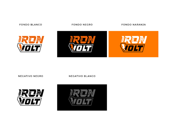 Logo Iron Volt | PDF