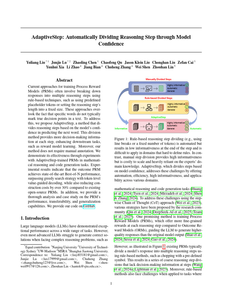 Adaptive Step Model Confidence | PDF | Cognition