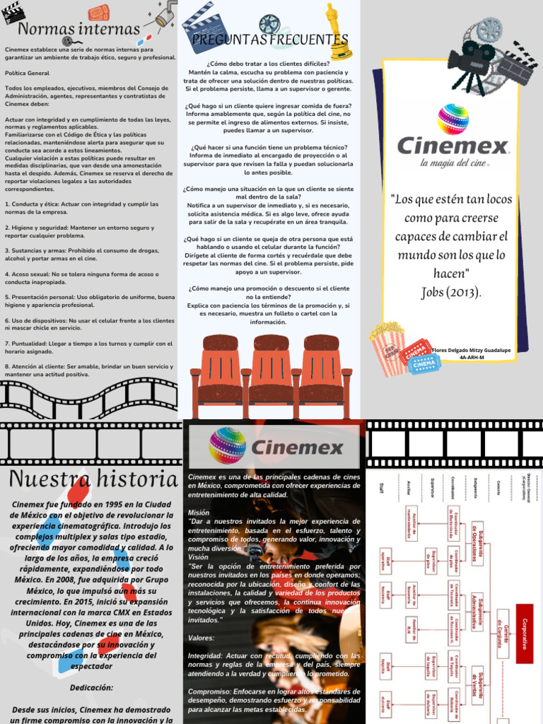 Folleto Cinemex | PDF