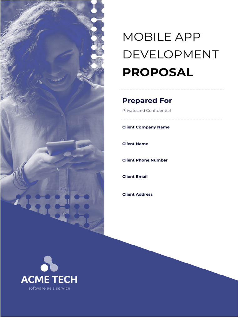 Mobile App Development Proposal Template | PDF | Mobile App | Computing