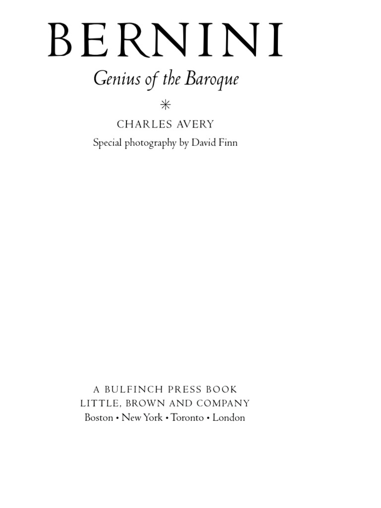 Bernini Genius of The Baroque | PDF | Sculpture