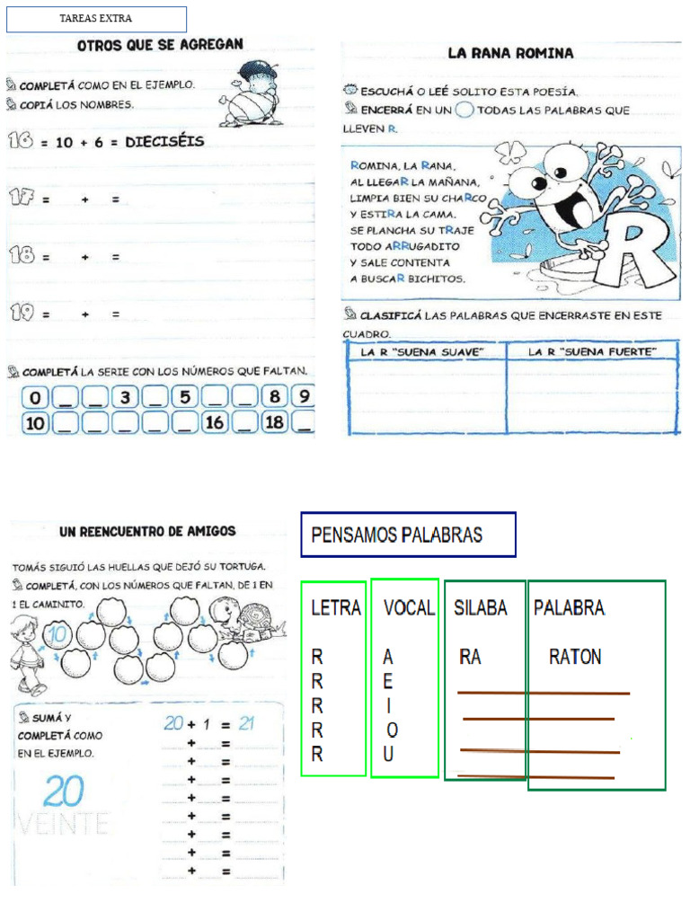 Tareas Extra 1 | PDF