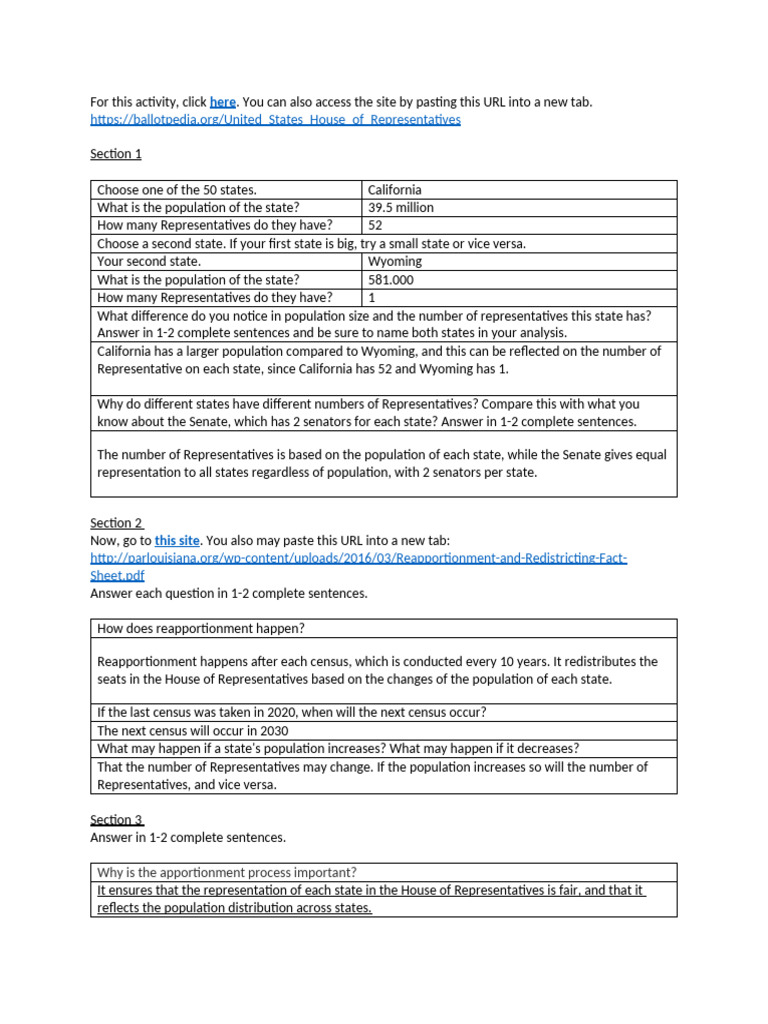 4.05A+Worksheet | PDF | Gerrymandering | Accountability