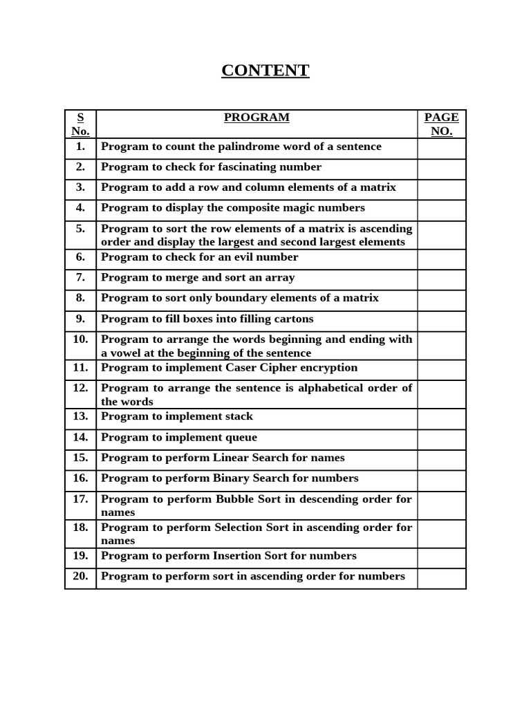 Computer Practical Xiifinal Pdf Queue Abstract Data Type Integer Computer Science