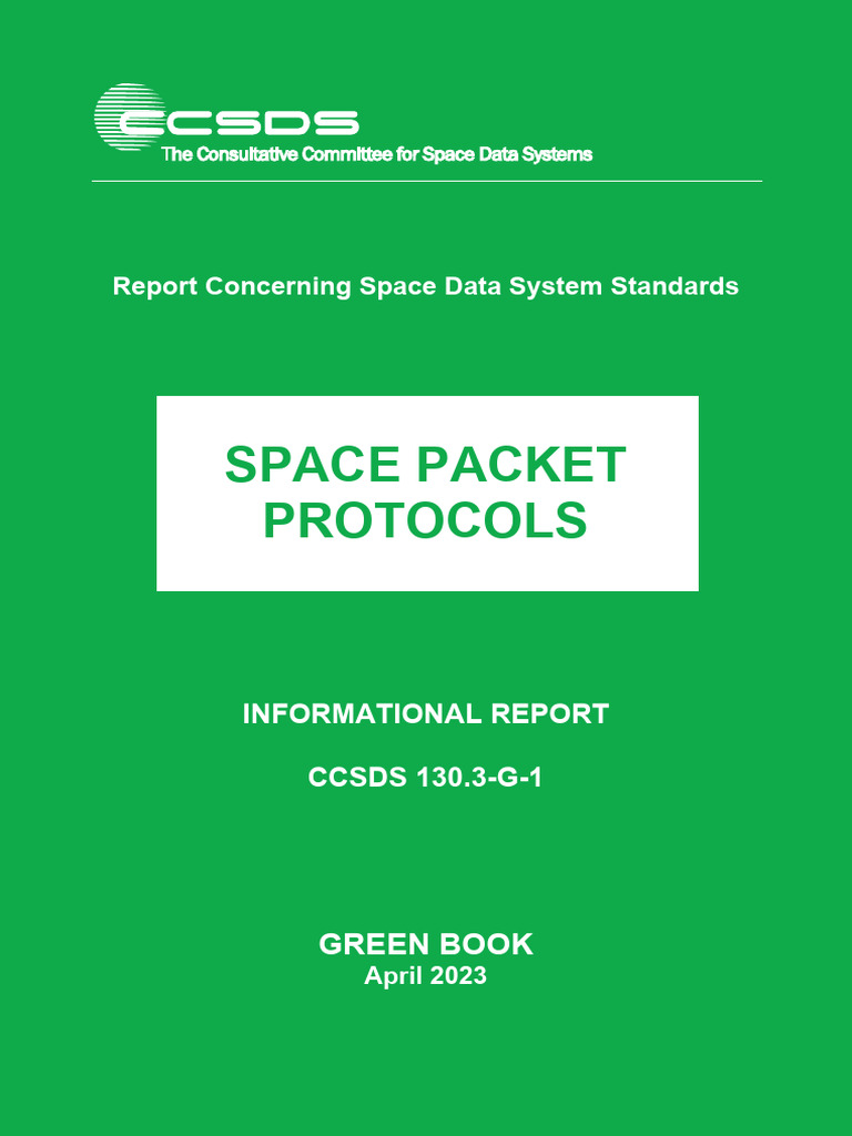 CCSDS - Space Packet Protocols - Green Book | PDF | Network Packet | Osi Model
