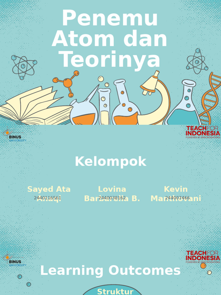 Penemu Atom Dan Teorinya | PDF