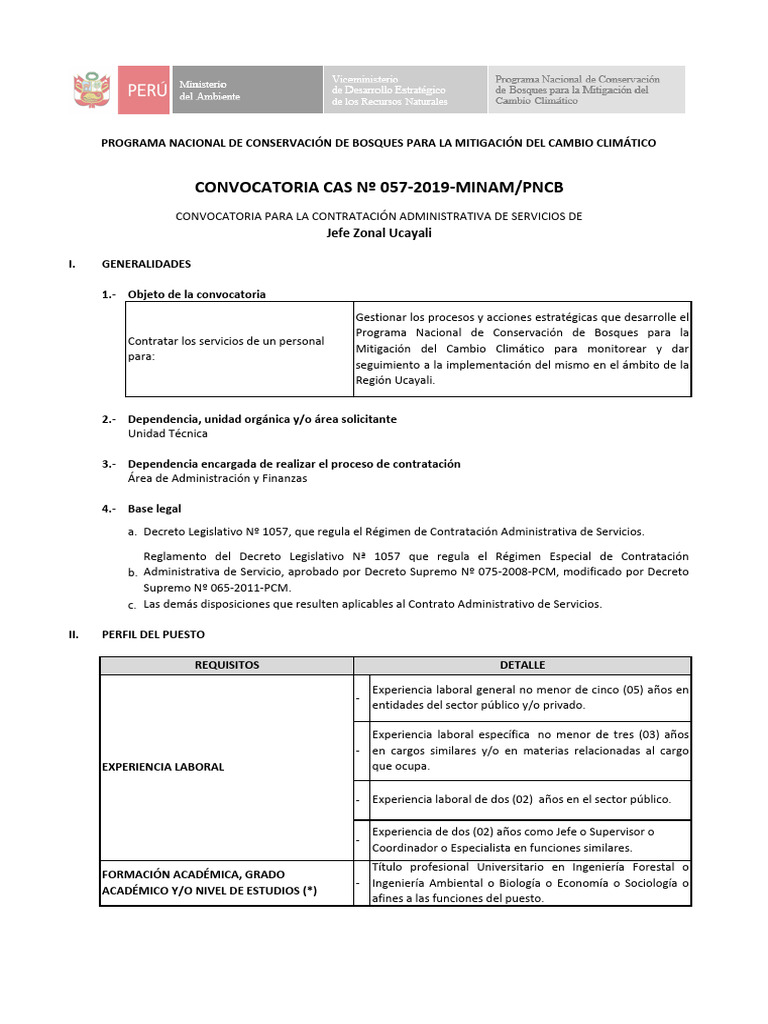 JefeZonal Ucayali 057 | PDF