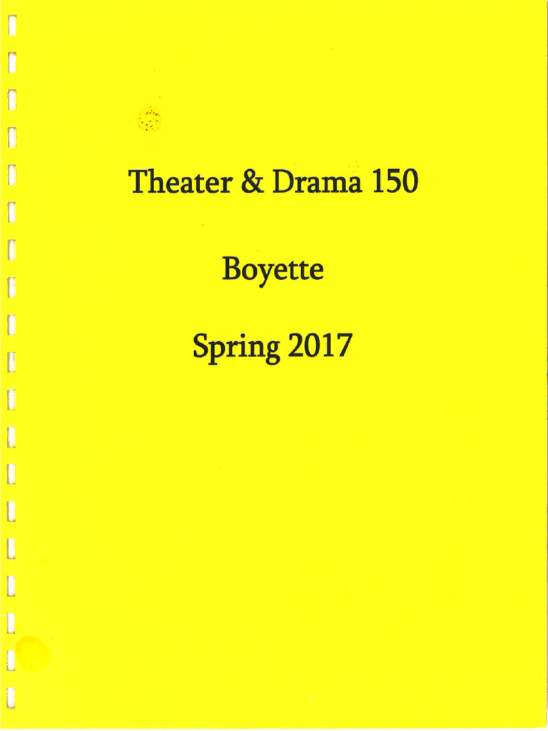 Acting Handbook by Anita DuPratt and Mandy Rees | PDF