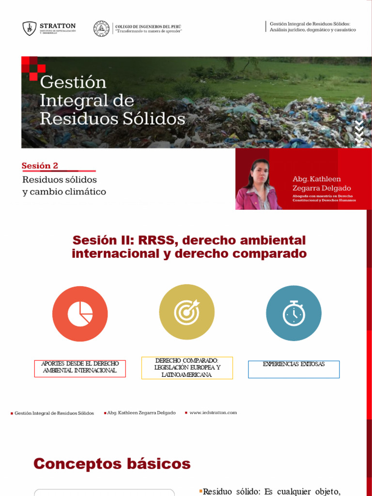 Clase 02 - Gestión Integral de Residuos Solidos | PDF | Residuos | Reciclaje