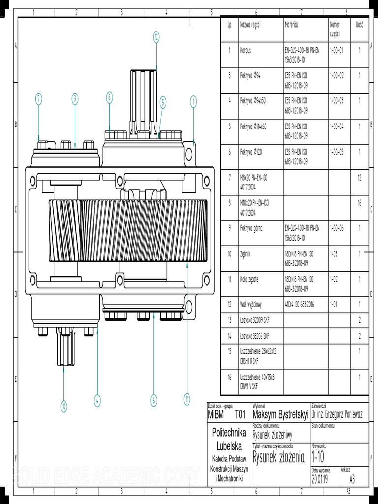 rysunek zlozeniowy3 | PDF