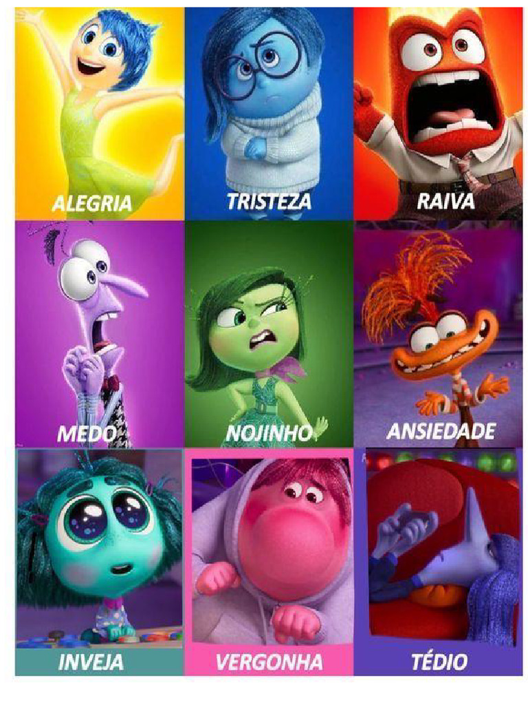 Emocoes Divertidamente | PDF