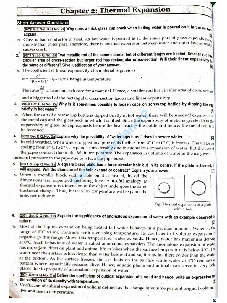 Thermal Expansion | PDF