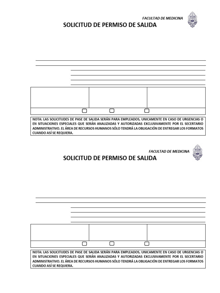 SOLICITUD_PASE_SALIDA | PDF