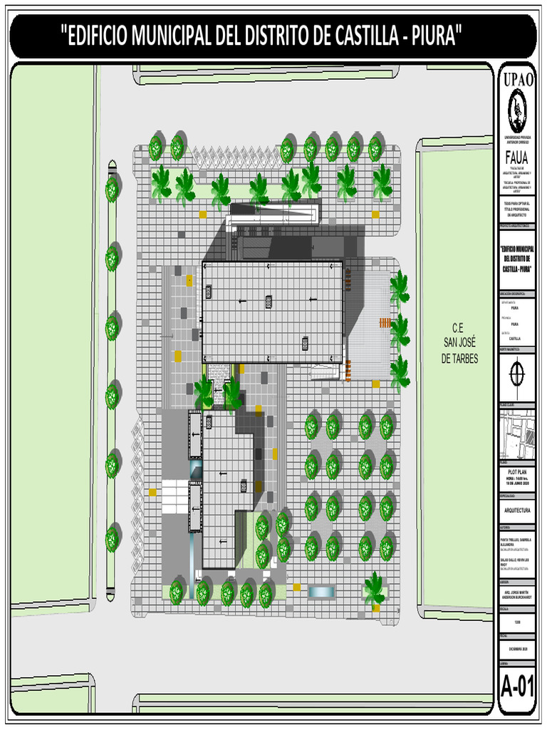 02 - A-01 Plot Plan | PDF