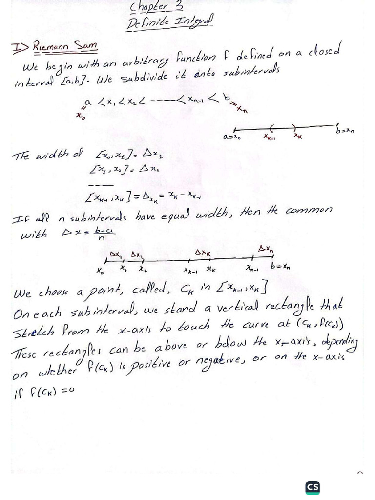 MAT 213 - Lecture 7 - Definite Integrals | PDF