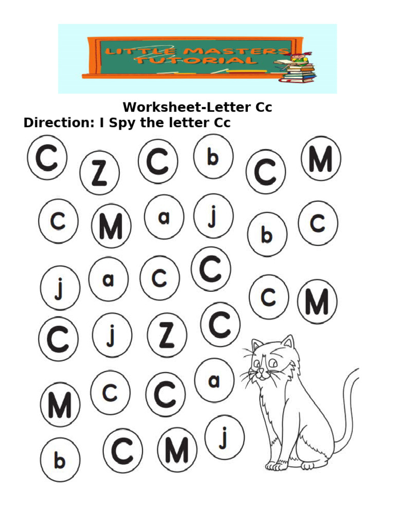 Letter Cc Activities for Kids | PDF
