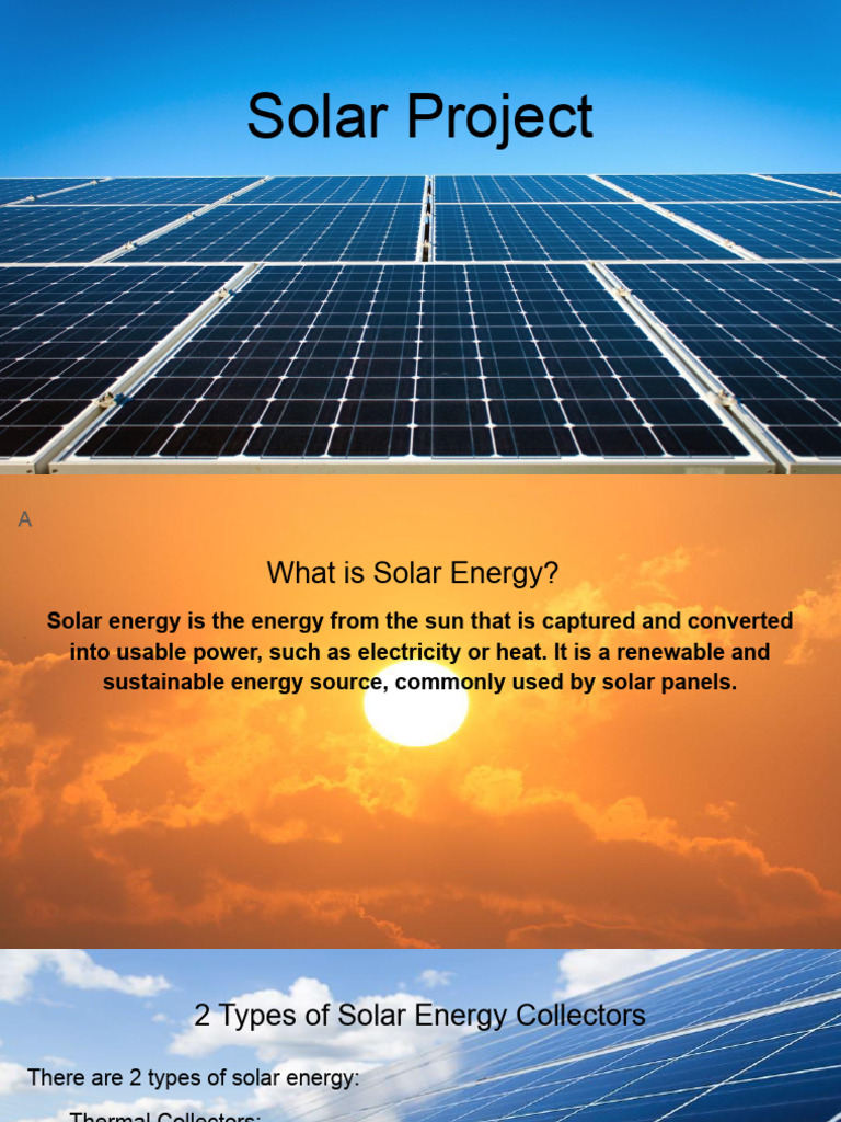 Solar Project | PDF