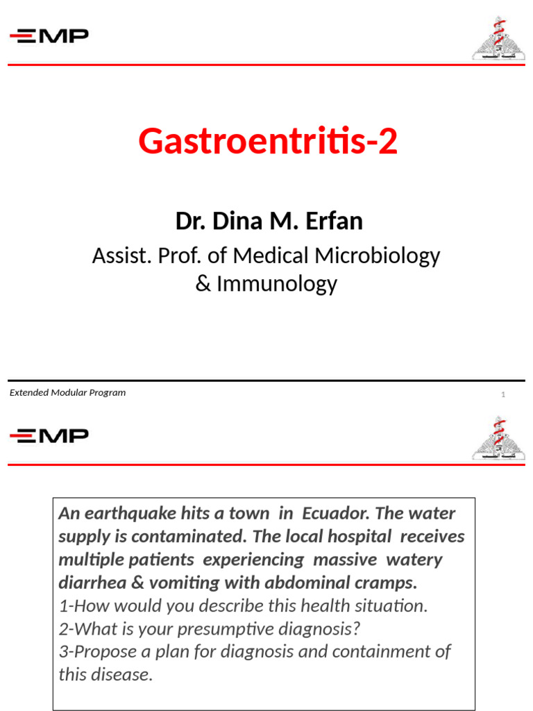 75 Gastroenteritis 2 | PDF | Cholera | Diarrhea
